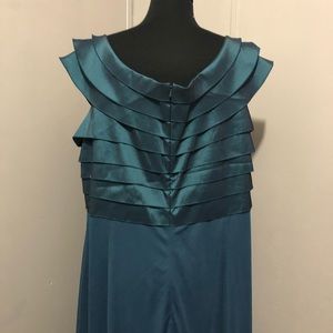 Km Collections | Dresses | Km Collections Mila Bell Dress Size 2w Teal ...